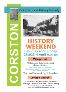 Corston Local History Society – A site for anyone with an interest in ...